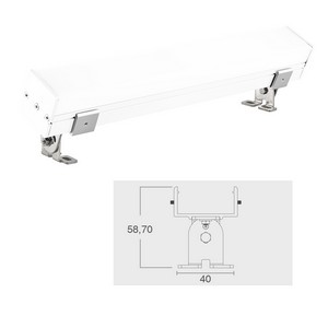 Steel adjustable supports for MINILINI